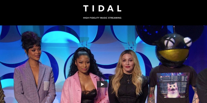 Tidal enters the crowded music streaming scene